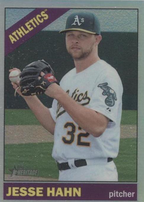 2015 Topps Heritage High Number - Jesse Hahn #709 Chrome Refractor /566 ...