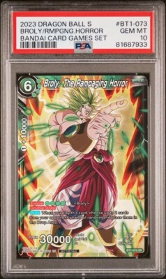 2023 Dragon Ball Super Broly Rampaging Horror Bandai Gen Con #BT1-073 ...