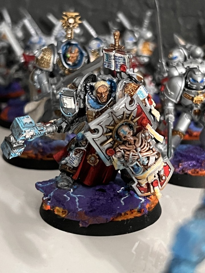 MASSIVE 40k grey knights army painted with primaris blade guard ...