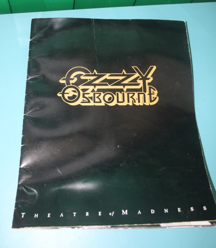 OZZY OSBOURNE THEATRE OF MADNESS 1991 TOUR PROGRAM | eBay