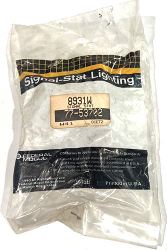 NOS Signal-Stat 8931W Clear Lens 77-53702 | eBay