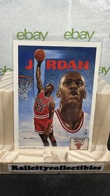 1991-92 Upper Deck The Collectors Choice Bulls Checklist Michael Jordan ...