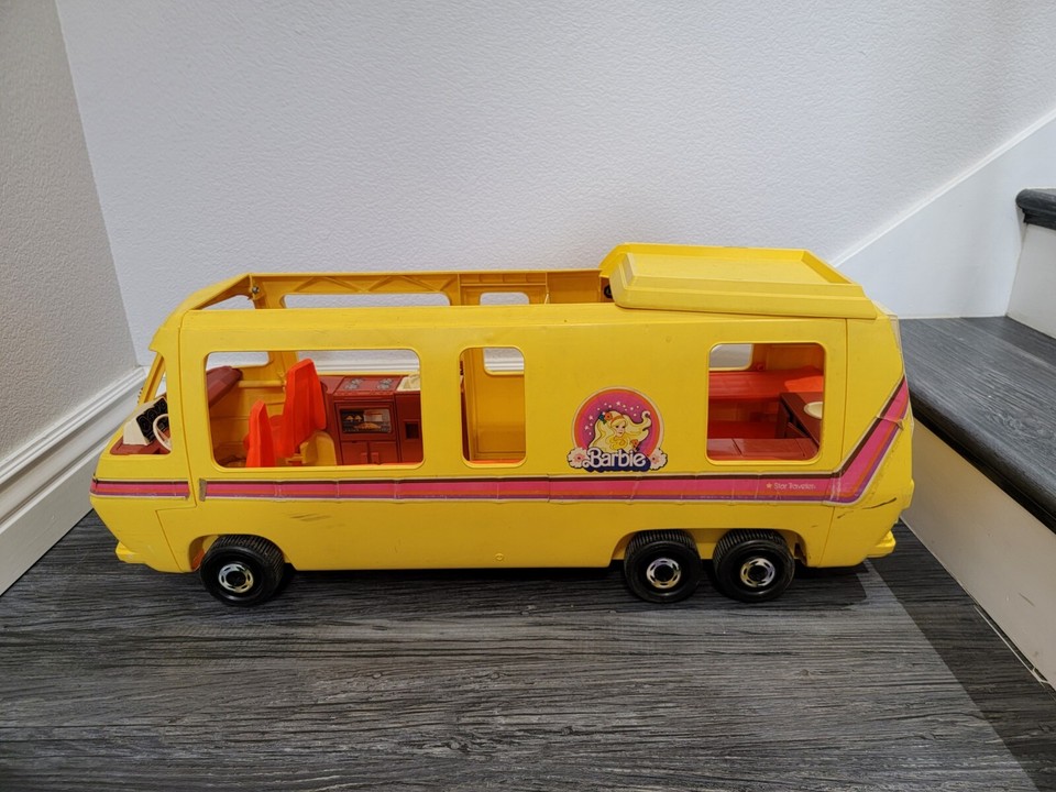 Vintage 1976 Barbie Star Traveler GMC RV Camper Bus MotorHome in Box ...