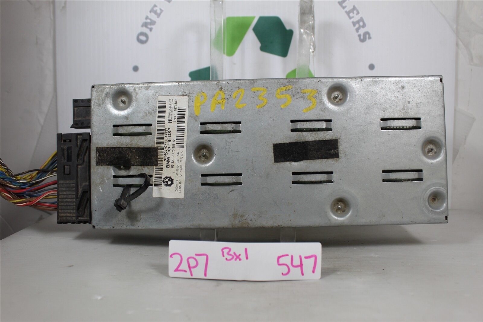 BMW Logic 7 Amplifier Amp Top HIFI Harman Beaker L7 OEM for sale online ...