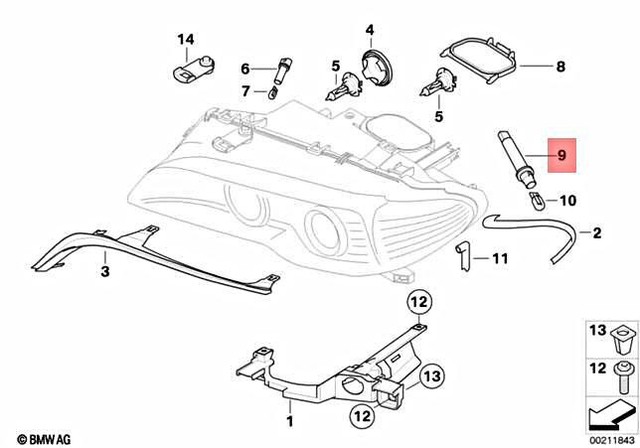 Genuine BMW E46 Cabrio Coupe Fender Liner OEM 51718224986 for sale ...