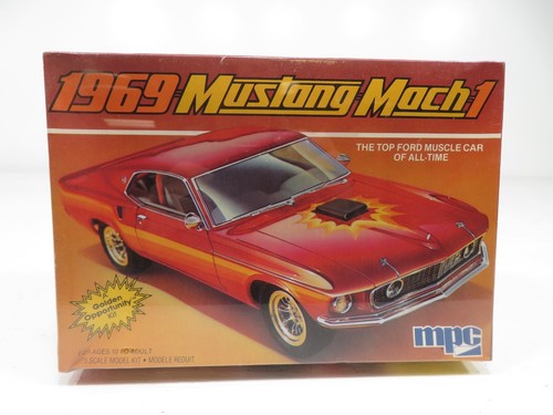 MPC 1-0731 1969 Mustang Mach 1 Model Kit 1/25 Scale NIB | eBay