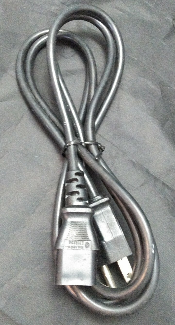 (EZ) Well Shin Power Cord WS-001 to WS-002 E115330 10A 125V | eBay