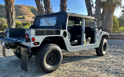 Humvee 4 Man Soft Top with C-Pillar, Bows, Rails M998 | eBay
