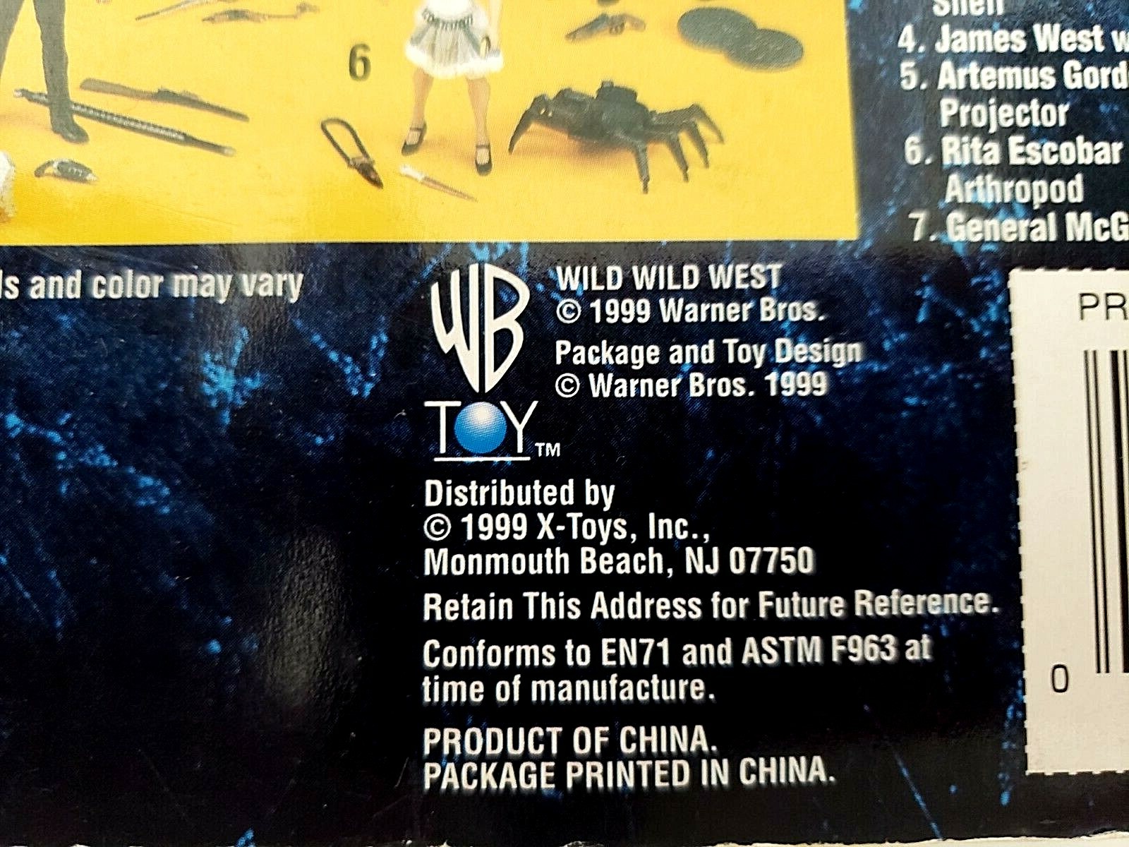 VTG Wild Wild West General Bloodbath McGrath Capture Disk Slinger ...