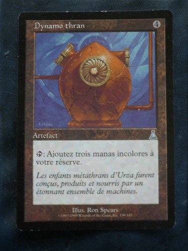 mtg magic thran dynamo URZA's DESTINY FRENCH vf fr destinée d'urza | eBay