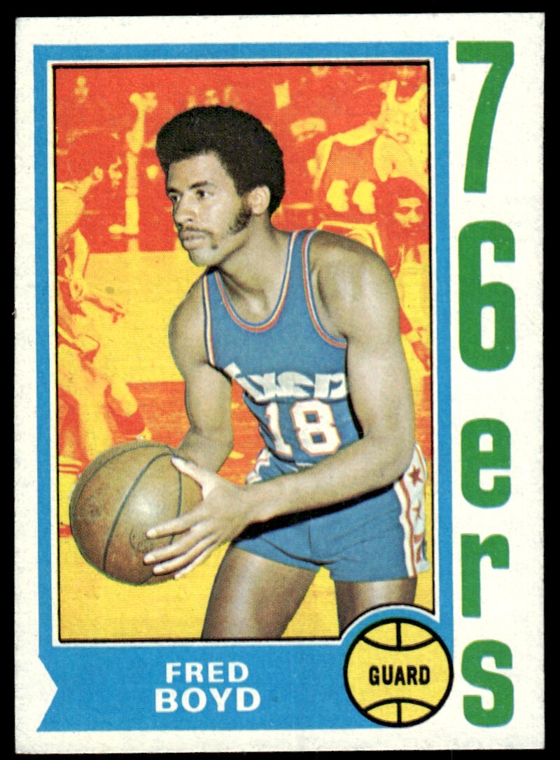 1974-75 Topps Fred Boyd Philadelphia 76ers #154 | eBay