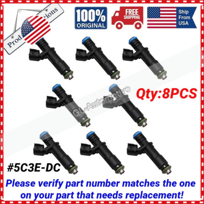 8X Fuel Injectors For 2005-2006 Ford Expedition F-150 F-250 5.4L V8 EV6 ...