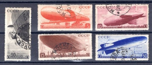 Zeppelin/ Flugpost RUSSLAND SATZ gest. (AA1617 | eBay.de