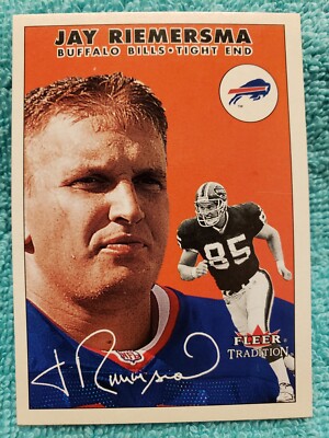 2000 FLEER TRADITION JAY RIEMERSMA #264 BUFFALO BILLS | eBay