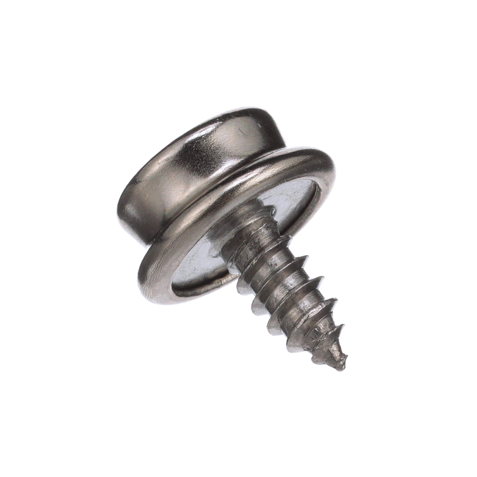 Seachoice Button Stud, #8 X 3/8 In. Stainless Steel Screw, Pack of 50 ...