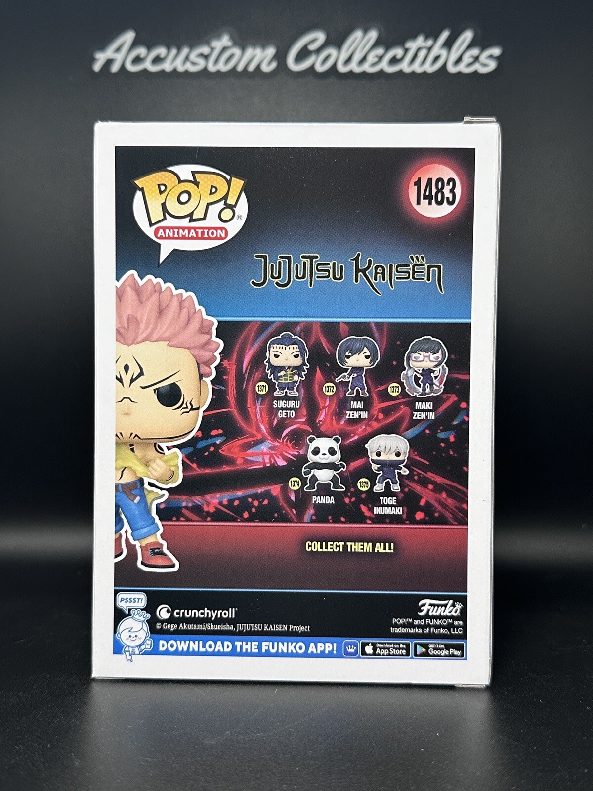 Funko Pop! Vinyl: Jujutsu Kaisen - Ryomen Sukuna - Box Lunch (BL ...