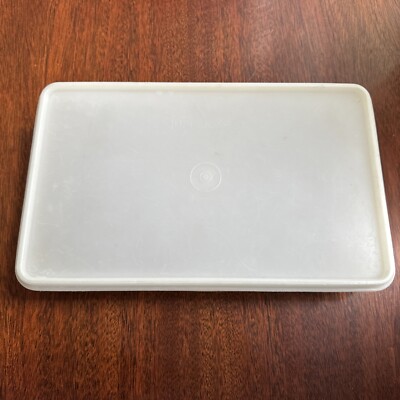 Vintage Tupperware Bacon Deli Meat Container Clear Lid 794-11 795-1 11 ...