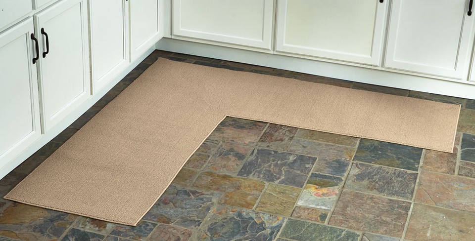 48"x48" Kitchen Corner Mat Runner Rug Textured Berber Non Skid Carpet 5 ...