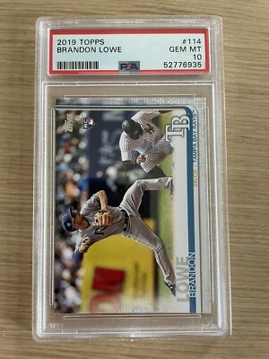 2019 Topps Brandon Lowe Rookie Card - PSA 10 | eBay