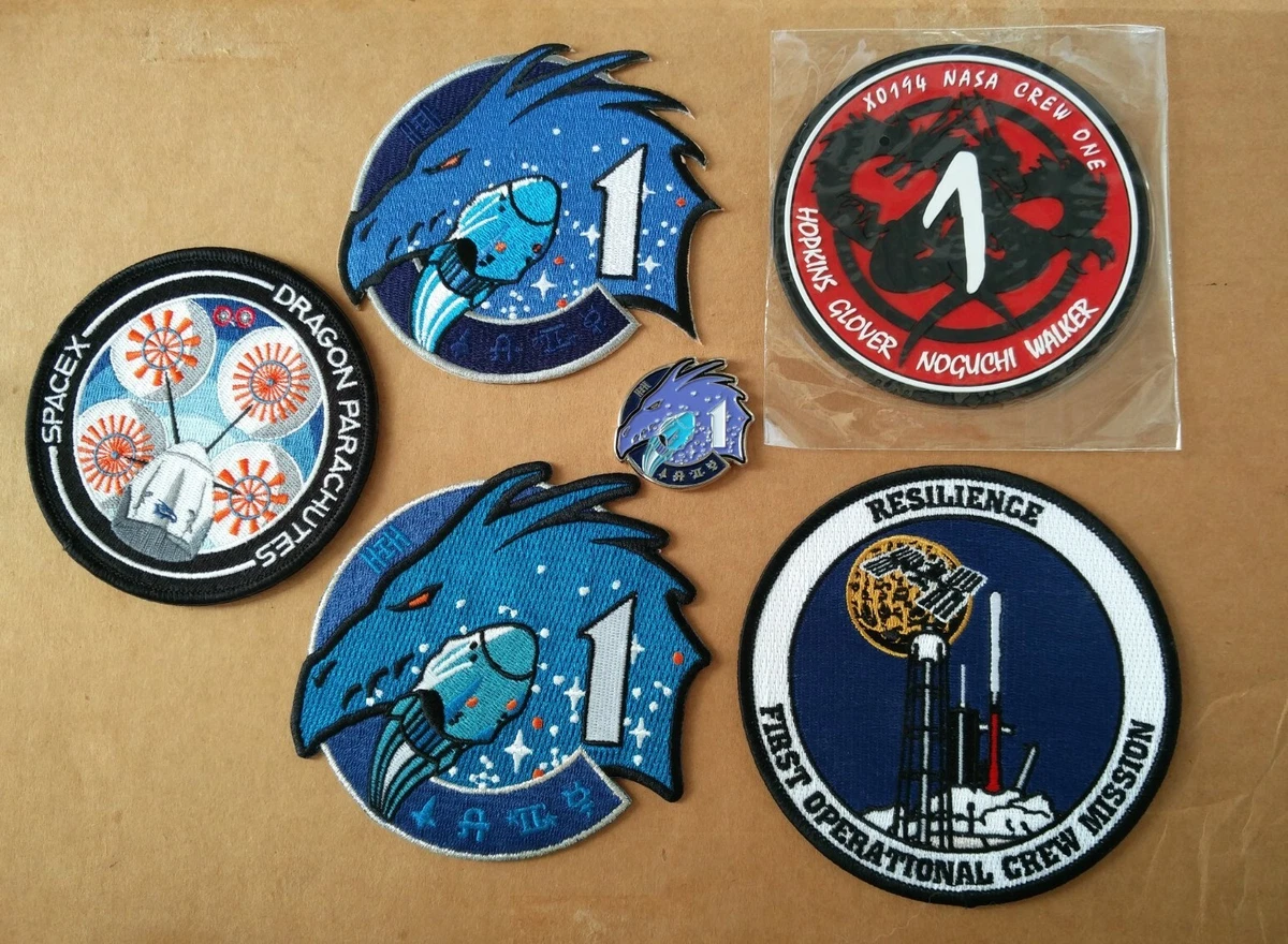 Spacex Dragon Patches