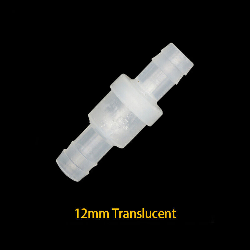 3mm to 12mm Plastic Check Valve One Way Non-return Valve Oil Gas Water ...