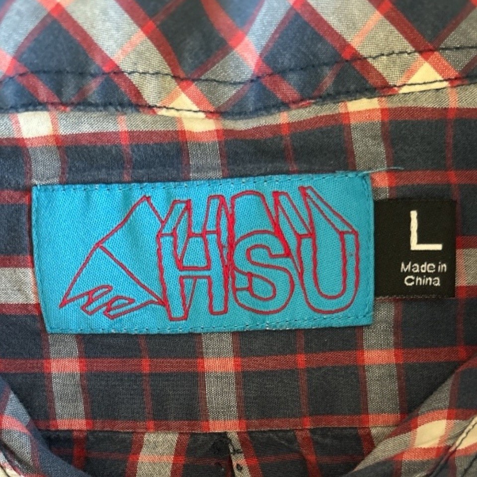 Emerica Jerry Hsu Signature Plaid Flannel Shirt - Vintage - Large ...