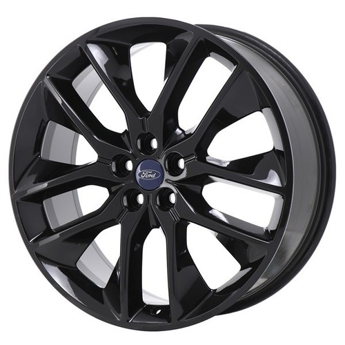 20" FORD EDGE WHEEL RIM FACTORY OEM 10046 2015-2020 GLOSS BLACK | eBay