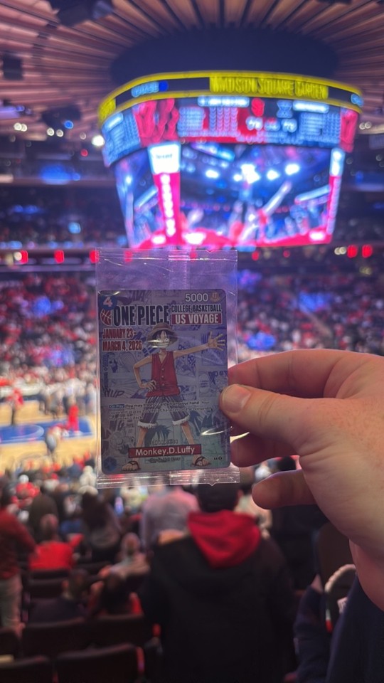 One Piece College Basketball US Voyage Monkey D. Luffy . Limited ...