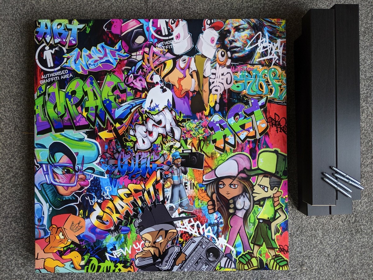 Graffiti Side Table