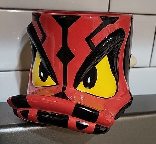 Original Darth Maul Donald Duck Mug Disney Parks Star Wars Authentic ...