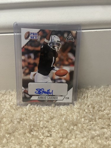 2021 Leaf Pro Set College - Autographs Ahmad Gardner #PS-AG1 (AU, RC ...