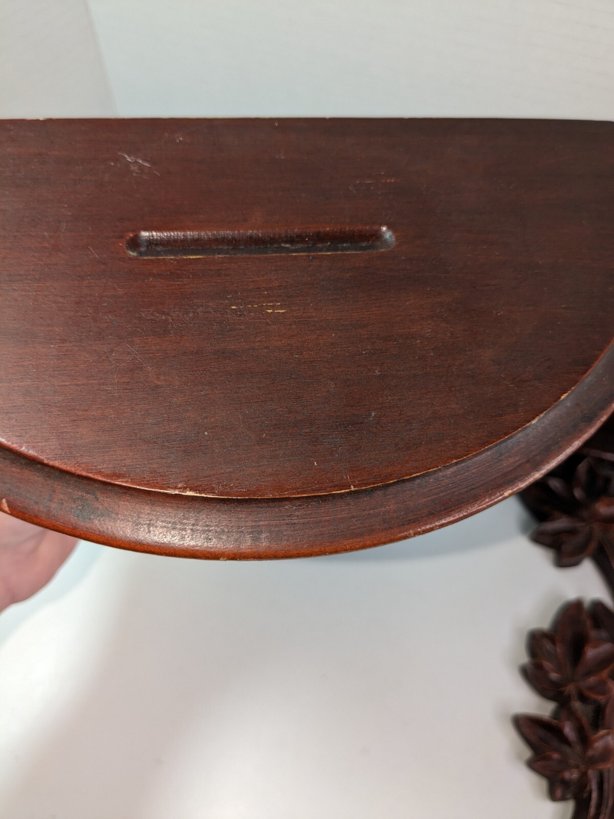 2 Vintage Hand Carved Syroco Wood Shelves Syracuse Ornamental Co USA | eBay