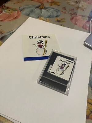 BROTHER Embroidery Card - Christmas 22 designs Wreath Snowman Santa ...