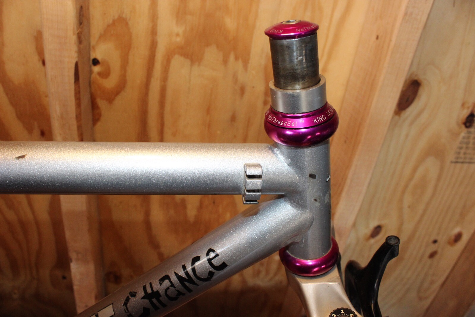 Vintage Yo Eddy Team Fat Chance Frame Chris King Purple 3DV Ano Mag 21 ...