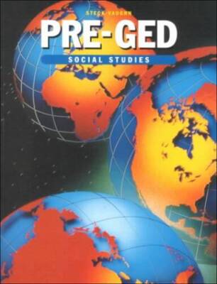 Pre-Ged Social Studies (Pre-GED (Steck Vaughn)) - Paperback - GOOD ...