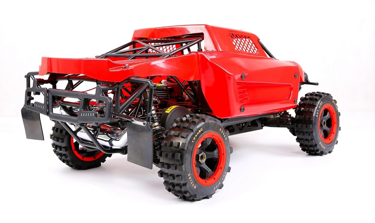 Losi 5ive T Body shell conversion 5B Body Shell Red for 1/5 HPI RV BAJA ...