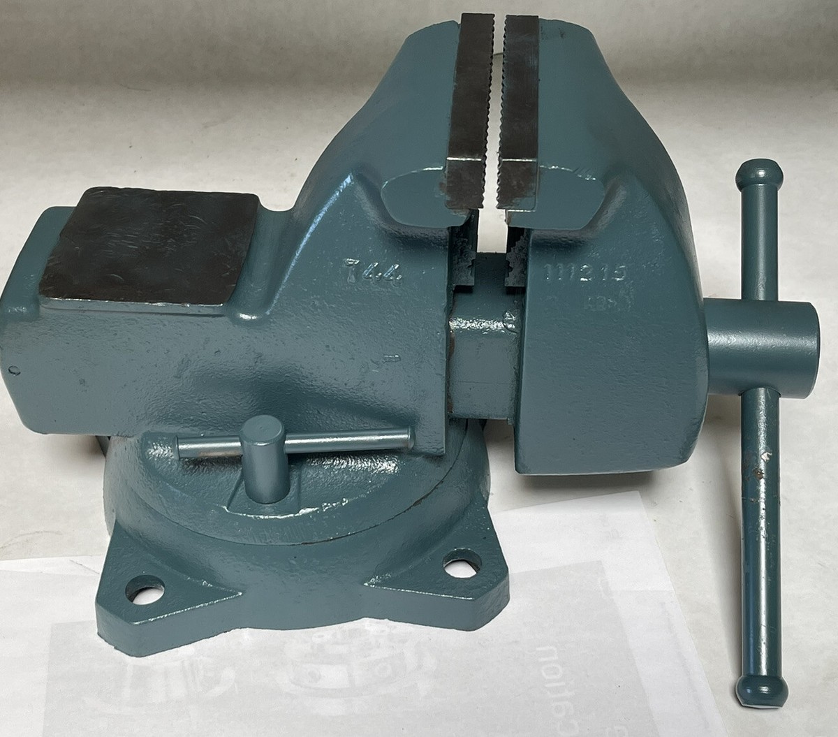 Wilton 4quot Jaws Swivel Base Bench Vise Model 400 Machinist 4in Jaw