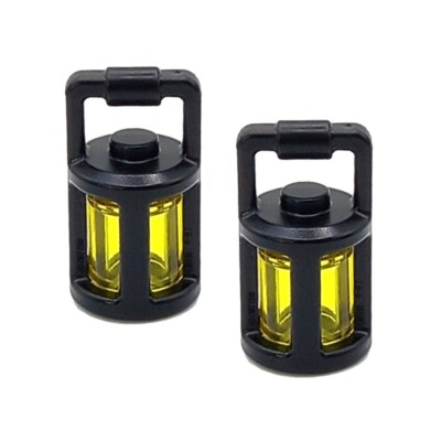 Genuine LEGO® 2x Lanterns Lamps Minifigure Furniture Light Halloween ...