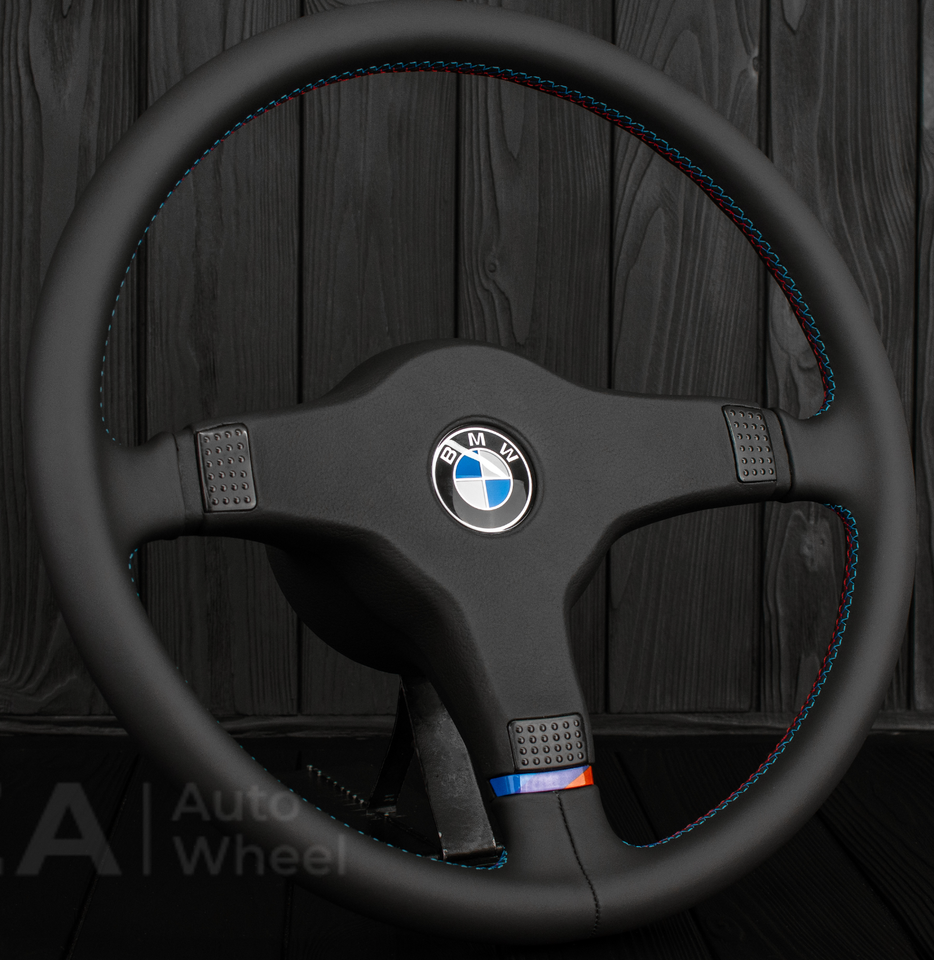 Bmw M Tech 1 steering wheel refinished 385mm e30 M3 325i e28 e34 e28 m5 ...