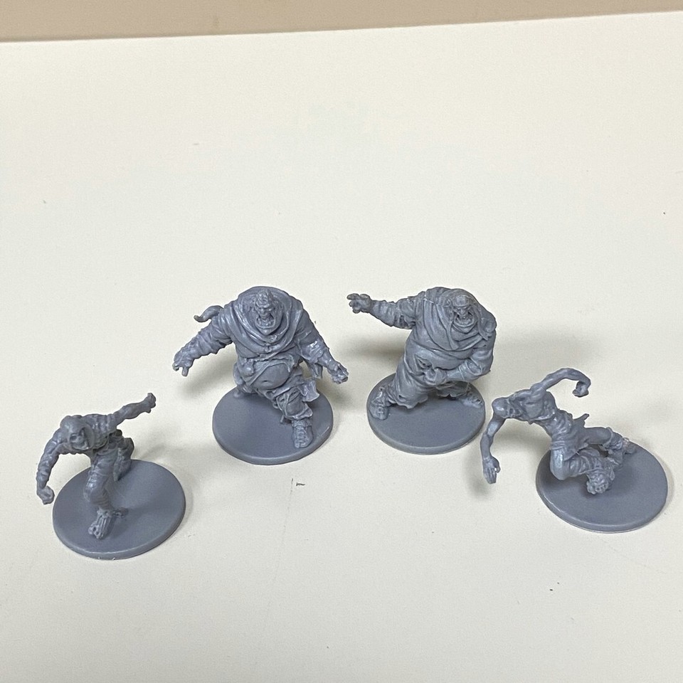 9pcs Zombicide Black Plague Abominations Runners Zombies Models Board ...