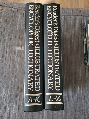Reader's Digest Illustrated Encyclopedic Dictionary 2 Volumes 1987 ...
