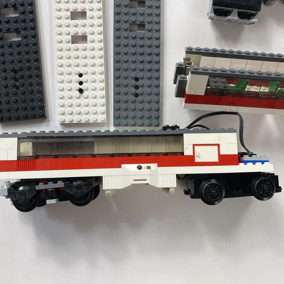 Lot Of LEGO Train Parts Wheels Plates Bases Buffers Bogies Motor + more ...