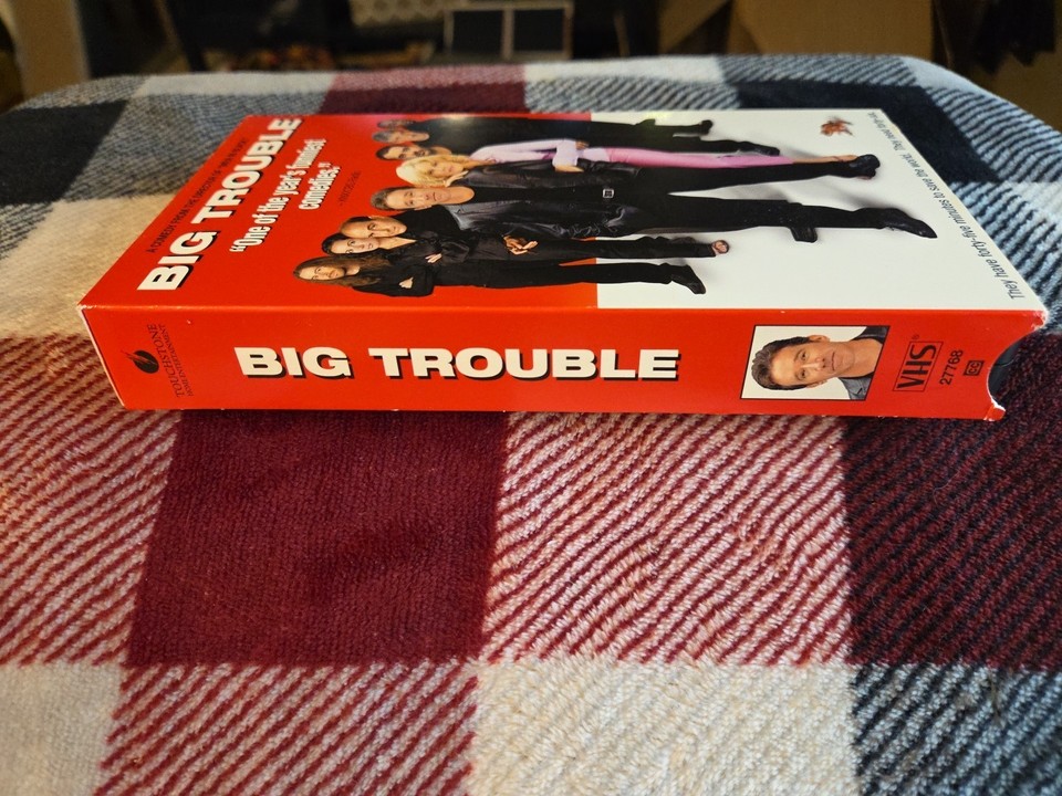 Big Trouble VHS - Starring Tim Allen Free S&h Rene Russo | eBay