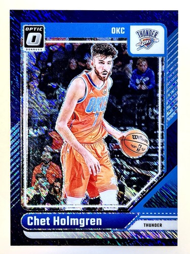 2024-25 Donruss Optic CHET HOLMGREN Purple Shimmer Prizm SP #23 | eBay