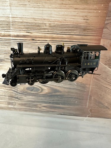 Vintage A&LM HO Scale Steam Locomotive Model Train Detailed Engine ...