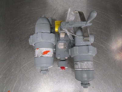 PALL 8640 Series PN: HZ8640A20KNTB3TY258 1-1/4" Rotolok Duplex Filter ...
