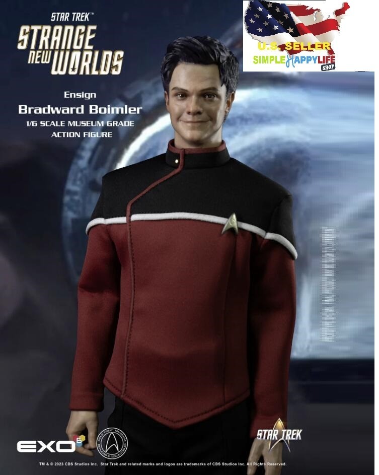 EXO-6 1/6 Star Trek SNW Bradward Boimler Strange New Worlds Lt 12 ...