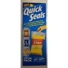 Quick Seals Reclosable Zipper Seal for Any Package Keep Food Fresh! Lot ...