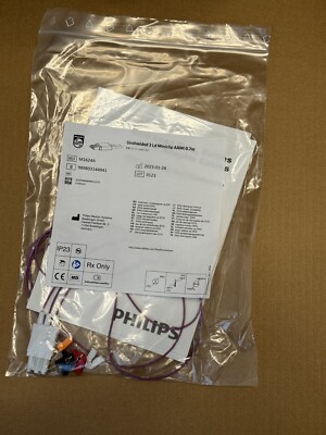 Philips ECG Lead Set Unshielded 3 Ld Miniclip | eBay