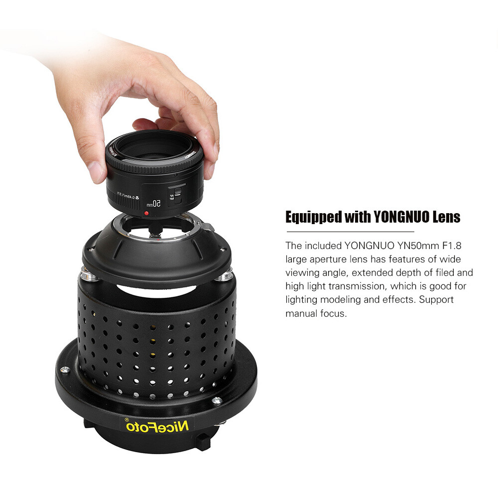 NiceFoto SN-29 Flash Concentrator Conical Snoot Video Art Styling Q0N9 ...